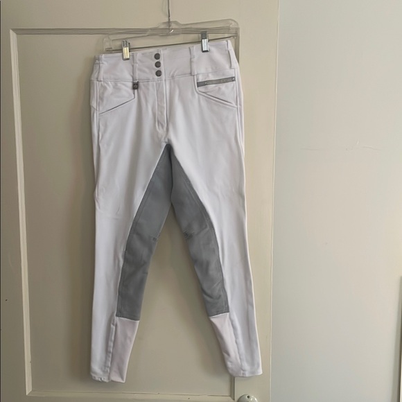 Romfh | Pants & Jumpsuits | Romfh Isabella White Full Seat Dressage ...